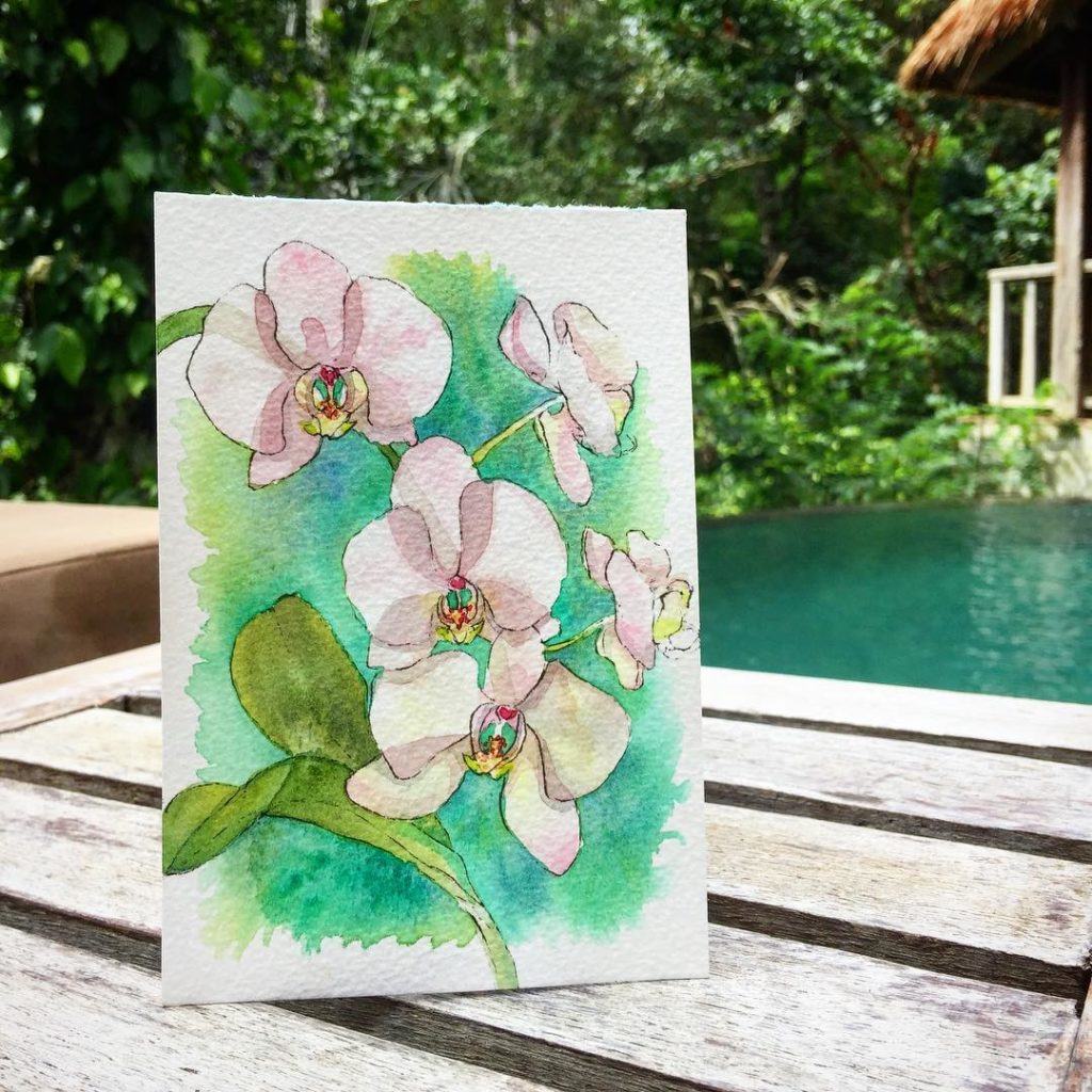 Bali Orchids | Launshae's art
